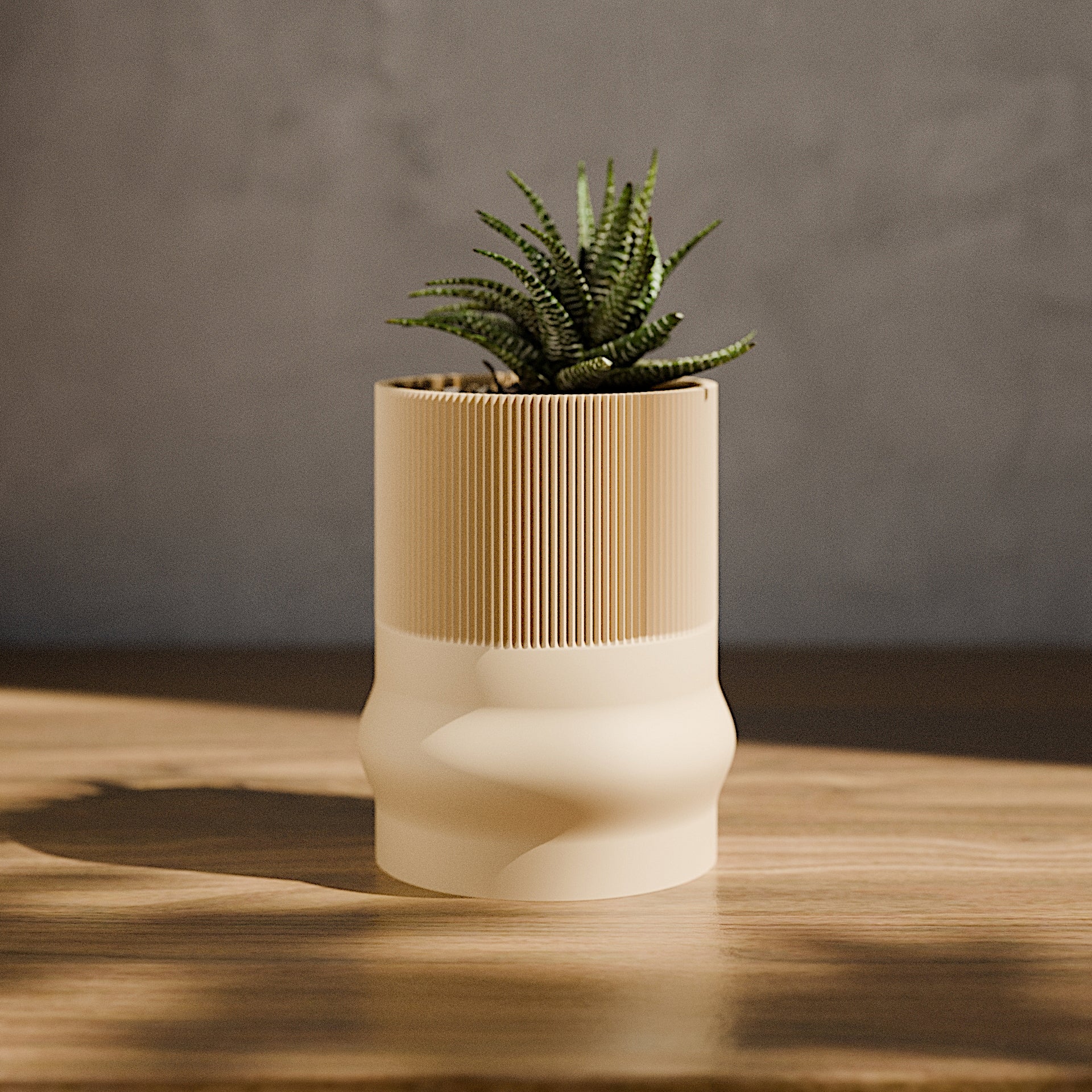 Dual Texture Pot